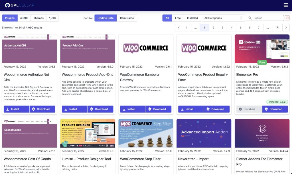 GPL Cellar – One plugin, is the key to our cellar